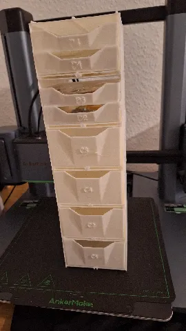 Stackable Trays/Drawers (Low Cost) by C1RKT | Download free STL model ...