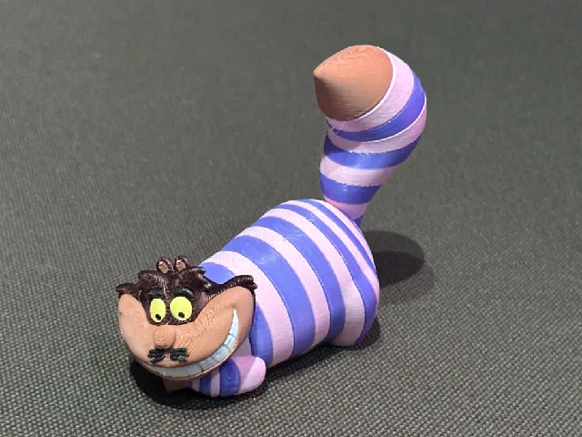 Cheshire Cat by reddadsteve | Download free STL model | Printables.com