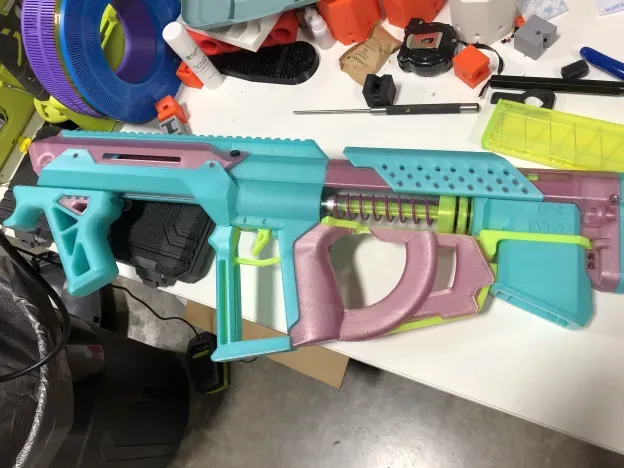 Make of Lynx blaster "cheek grater" cheek riser by Real Human Person ...