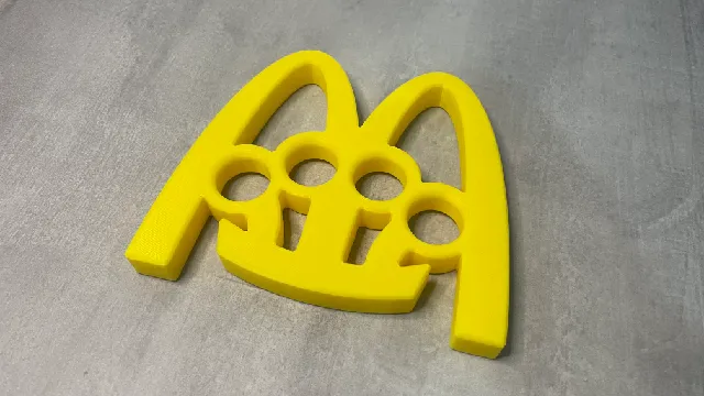 McKnuckle Duster McDonald's Brass Knuckle by PowerDoge | Download free ...