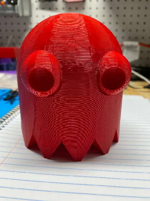 Make of Pac-Man Ghost v2 by budoprint | Download free STL model ...
