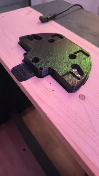 Thrustmaster TMX/T150 steering wheel hard mount adapter by DockGuy ...