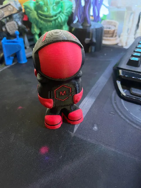 Make of MatterHackers' Mascot by BH__3D | Download free STL model ...