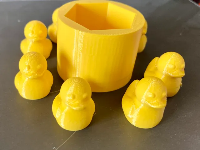 Duck Valve Stem Cap by Built_Over_Bot | Download free STL model ...