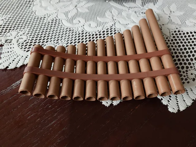 Make of Daphnis - A 3D Printable Pan Flute v1.0 by Georgi | Download ...