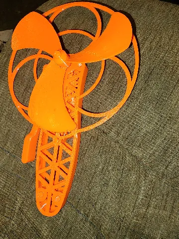 Squeeze Fan Ruggedized! (Not a solution to an electric fan!) by ...