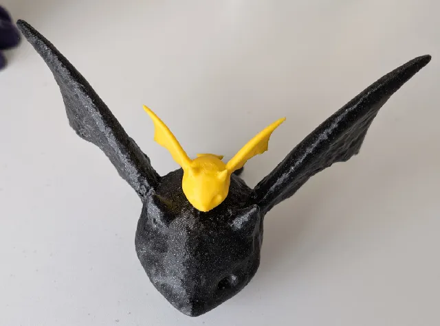 Miniature Bat: Fast Print, Cute and Detailed by topronix | Download ...