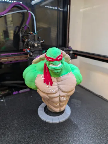 TMNT bust (STL) by Eastman | Download free STL model | Printables.com