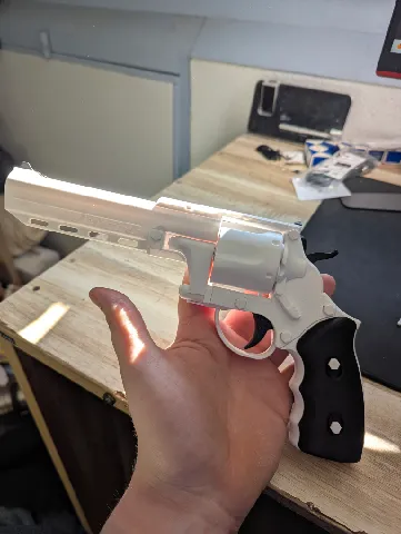 Revolver II : Double & Single Action | mechanically working Prop Gun by ...