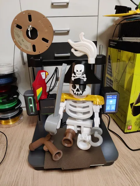 Make of Mega Lego-like Skeleton (10:1 scale) Pirate Accesories by ...