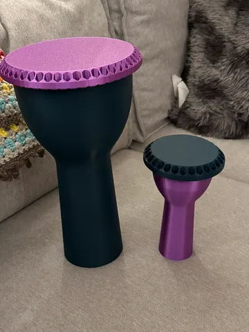 Fully 3D Printable Working Djembe Drum by Ania Kompa | Download free ...