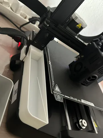 Ender 3 v3 KE / SE removable bin & cable holder and lid by fonzy ...