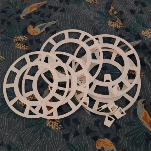 250g spool extender for Bambu Lab X1 AMS by Sebazzz | Download free STL ...