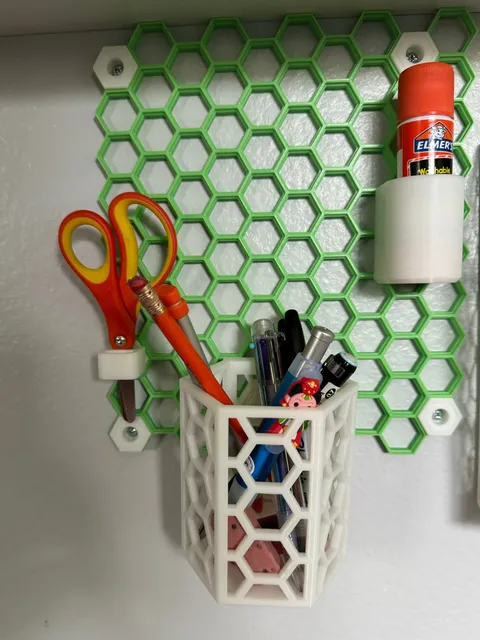 Make of HSW hexagonal baskets v2 with full bottom by yertle | Download ...