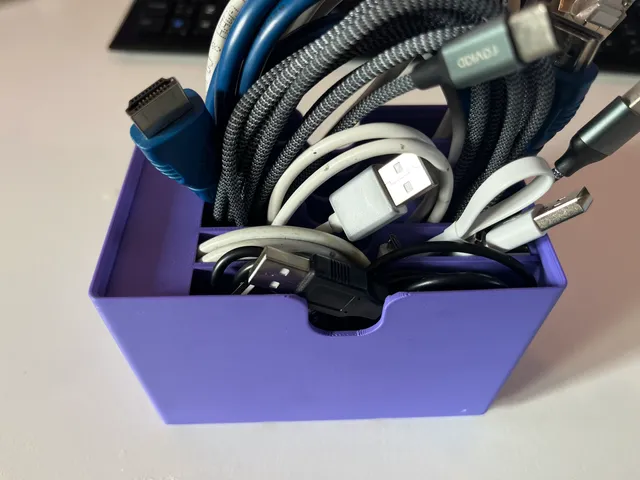 Gridfinity cable Organizer by Einfach Felix | Download free STL model ...