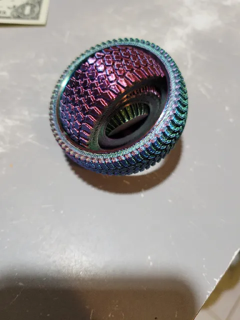 Make of Rotating 4 rings toy Fidget Sphere different patterns by ...