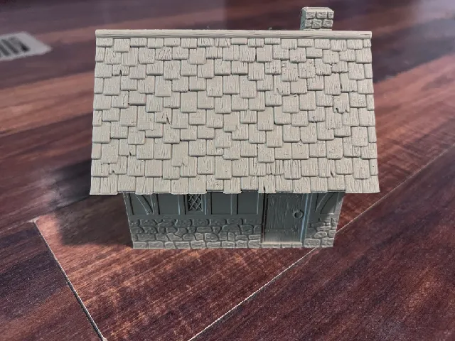 Make of Medieval House / Fantasy Home - 28mm Scale FREE Version by ...