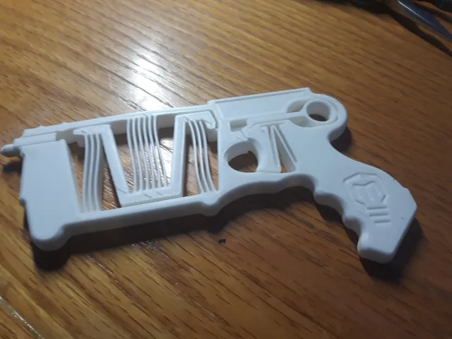 Make of One Piece Compliant Mechanism Blaster (Mark Rober) by Ender 3 ...