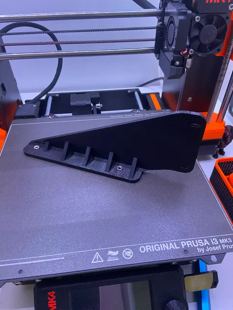Make of Prusa i3 MK3s black PSU replacement frame brace with M4 bolt ...