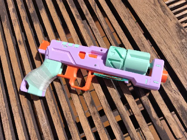 X-Shot Micro 2.0 Reshell 3 - Revolver Double Action v1.0 by Domochevsky ...