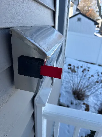 Sliding Mailbox Flag by Steve | Download free STL model | Printables.com