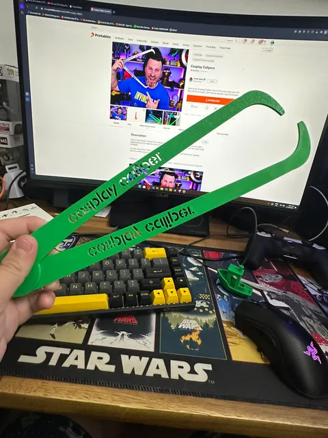 Make of Cosplay Calipers by Zeus007 | Download free STL model ...