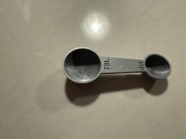 Tablespoon/Teaspoon by Peckroth1966 | Download free STL model ...
