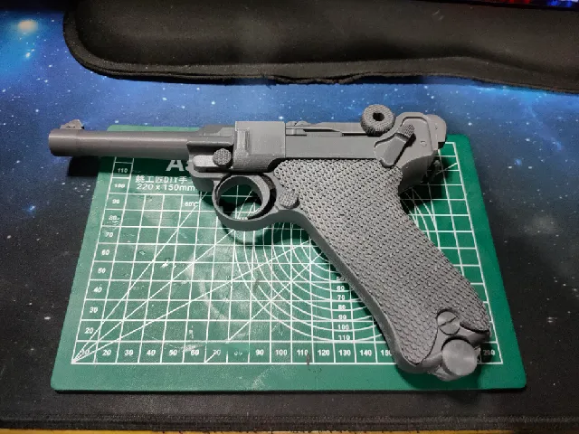 Make of Full Replica PO8 luger by methlon | Download free STL model ...
