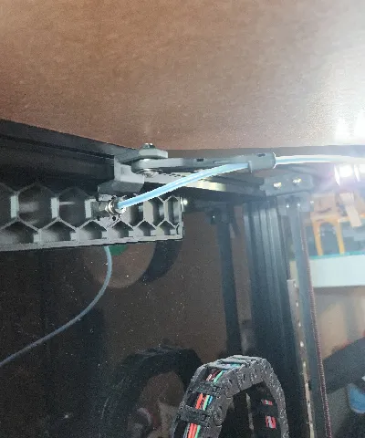 Voron Bowden ptfe tube guide arm and canbus cable support by Galvanic ...