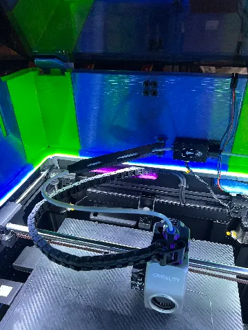 Creality K1 Max Riser - Improved Filament Path, K1 added by dumskillz ...