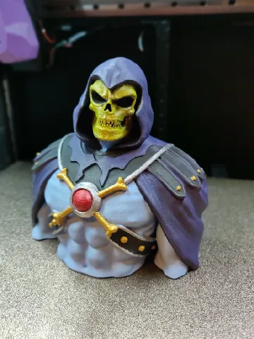 Skeletor Bust by Fotis Mint Studios | Download free STL model ...