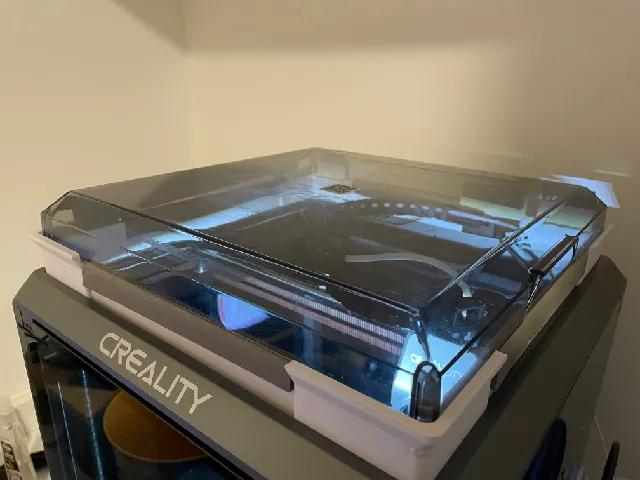 Creality K1/K1C Hinged Lid Riser by shadowandy | Download free STL ...