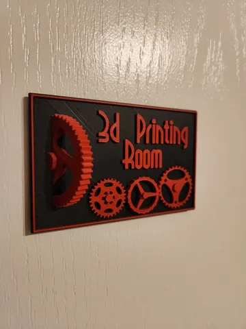 3D Print Room Sign by MikeL | Download free STL model | Printables.com