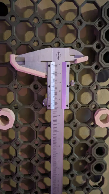 Make of Caliper Mount for Multiboard Pegboard using T-Bolt by Jemison | Download free STL model ...