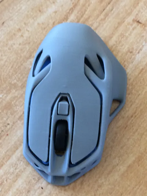 Make of Bambu lab wireless mouse case by King Smurf | Download free STL ...