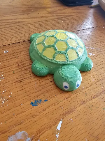 Retro Turtle Sandbox or Keepsake Stash Box by Grandpa 3DPrints ...
