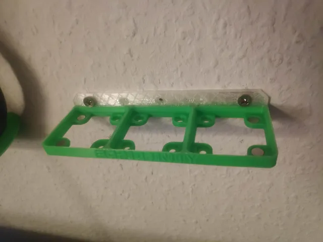 Gridfinity wall mount baseplate with magnets by owar | Download free ...