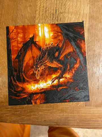 Fire Dragon HueForge by Additive Atom | Download free STL model ...