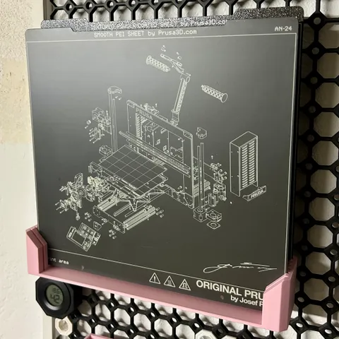 Prusa Build Plate Multiboard holder by Merlin | Download free STL model ...