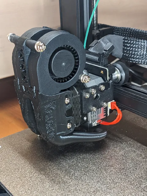 Make of Taurus V5 Cooling Duct for Creality Sprite Extruder, Dual 5015 ...