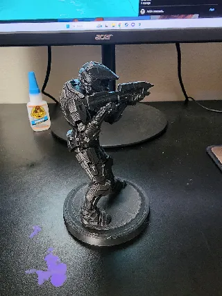 Master Chief Miniature by Galactic Armory | Download free STL model ...