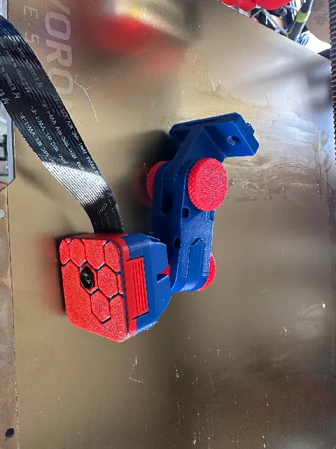 Make of Articulating Raspberry Pi Camera Mount for Prusa MK3 and MK2 by ...