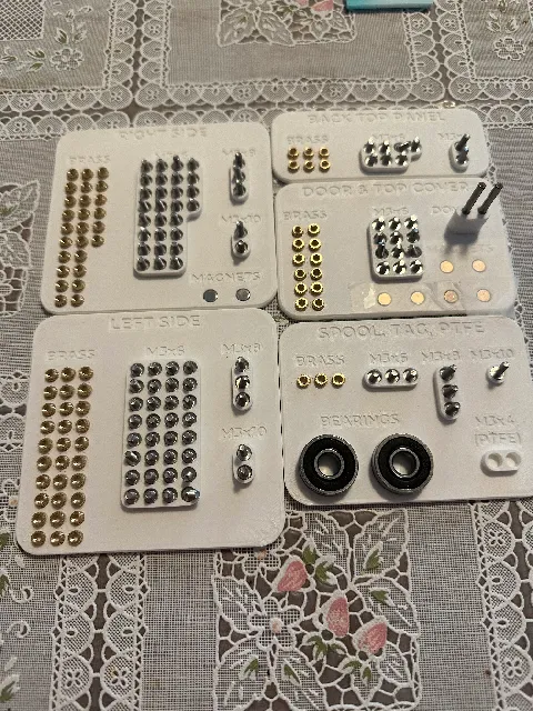 Make of Bambu Lab P1P ARC Assembly Organizer for 3D Sourcerer Kit by ...