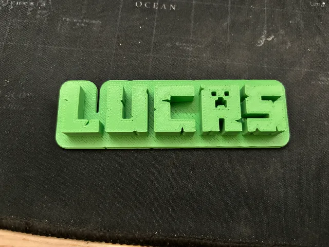 Minecraft Block Letters by MobilePigeon862 | Download free STL model ...