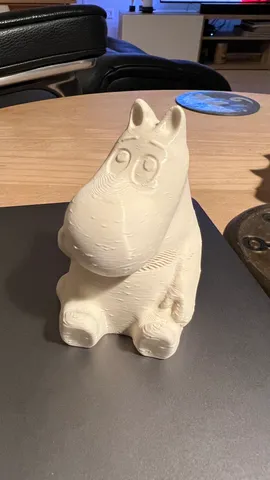 Sitting Moomin by Lali3d | Download free STL model | Printables.com