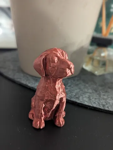 Sitting Dog - 3D Scan by openscan | Download free STL model ...