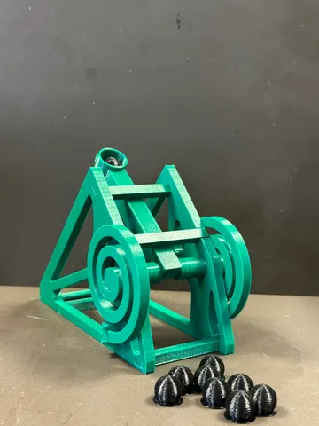 Fully 3D Printed Catapult by Lilmill2000 | Download free STL model ...