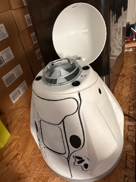 Make of Crew Dragon Capsule by Lee Roberts | Download free STL model ...