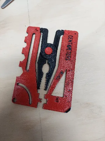 Print In Place Credit Card Pliers And Measurement Tools by Hayden P ...