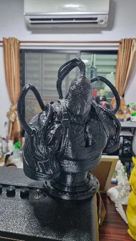 Bane Bust (pre-supported) by Eastman | Download free STL model ...